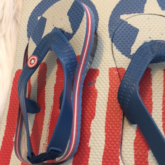 Shoes | New Captain America Buy Junk Food Flipflops | Poshmark